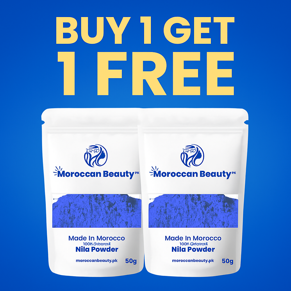 Moroccan Nila Whitening Powder Buy 1 get 1 free( pack of 2) – Glam Shine